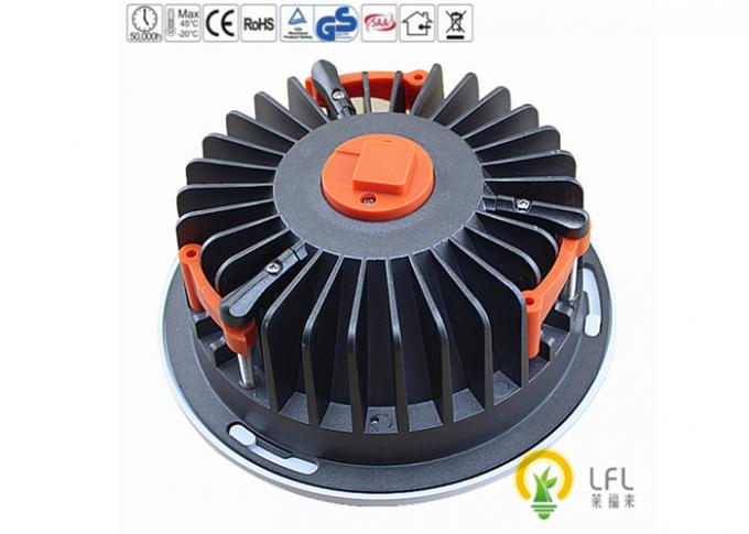 3000K Warm White Commercial LED Downlight With External Driver 40W 4800lm